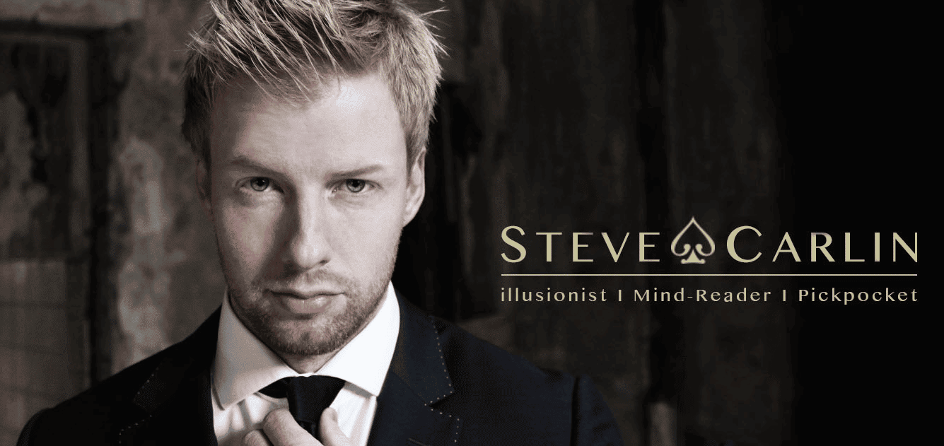 Steve Carlin: Illusionist | Mind Reader | Pickpocket | Speakers Academy