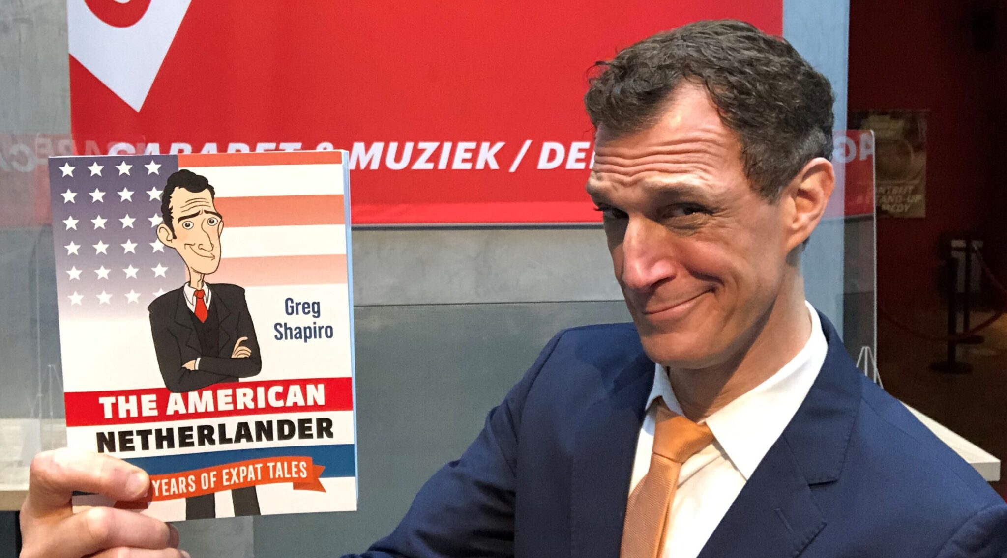 Greg Shapiro Comedian - TheAmericanNetherlander - Speakers Academy